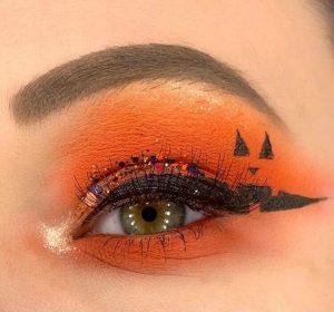 26 Cute But Spooky Halloween Eyeshadow Looks Easy