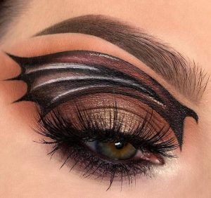 26 Cute But Spooky Halloween Eyeshadow Looks Easy