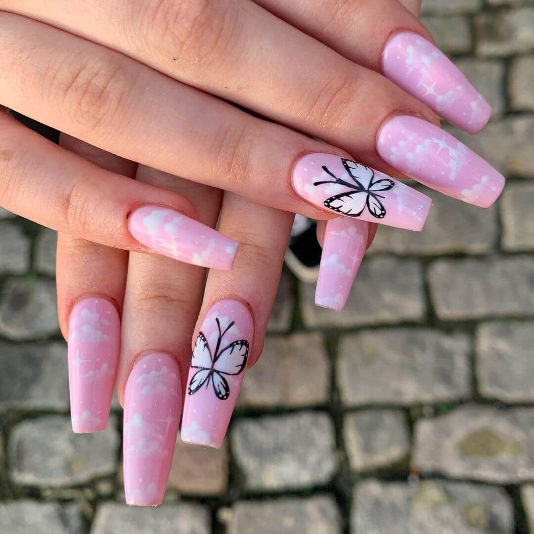 35 Hottest Butterfly Nail Art Ideas – IdeasDonuts