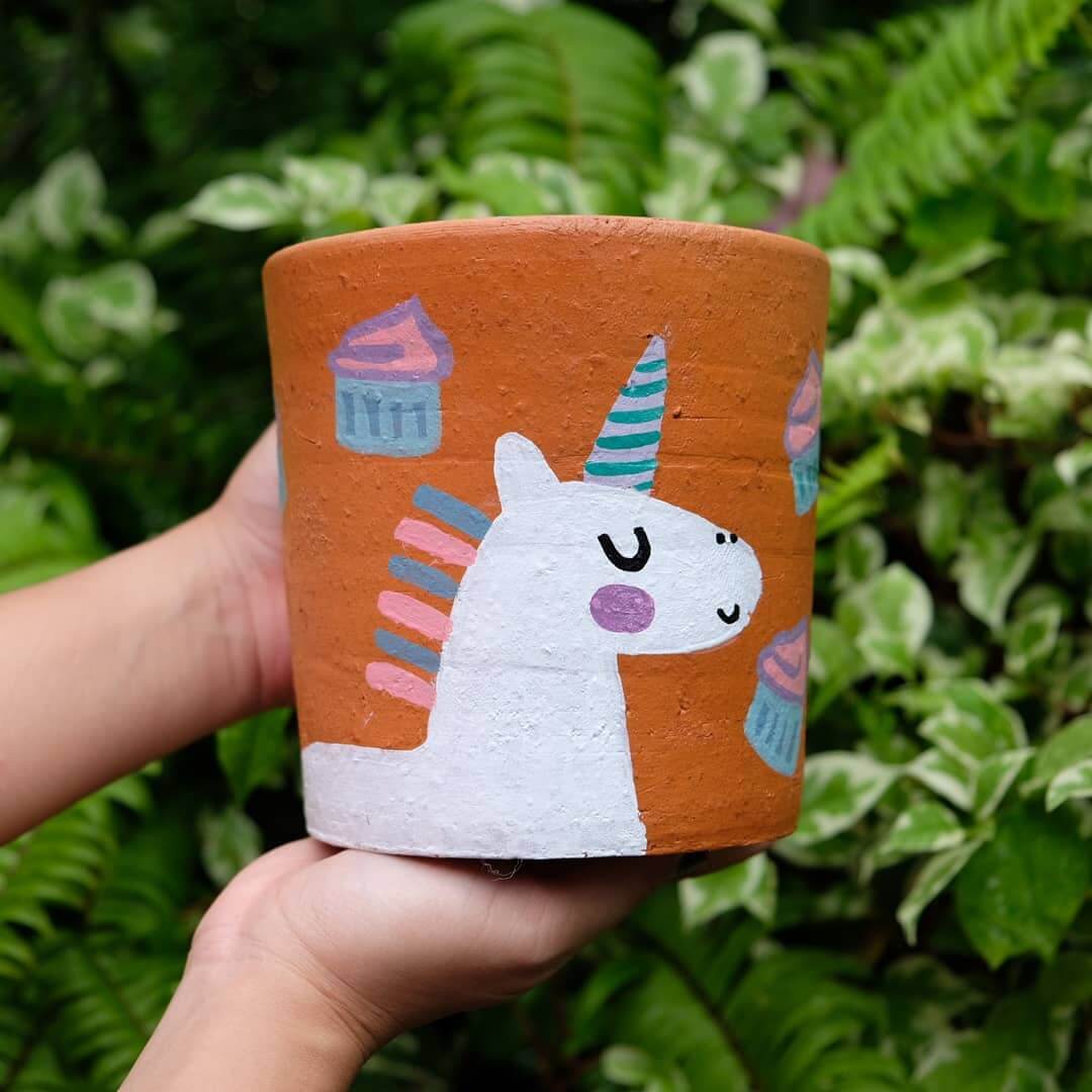 23 Easy And Beautifully Painted Pot Ideas