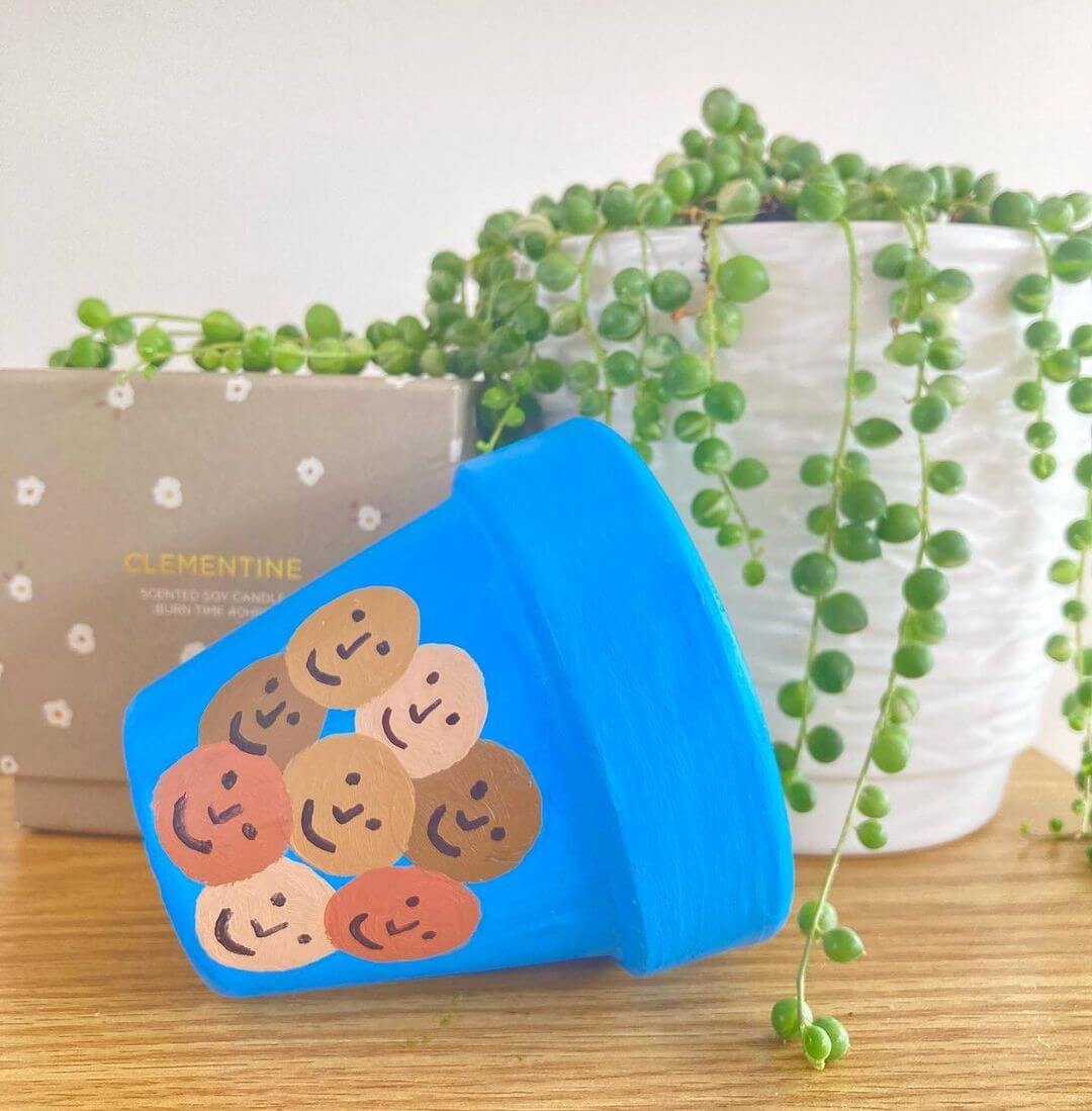 23 Easy And Beautifully Painted Pot Ideas