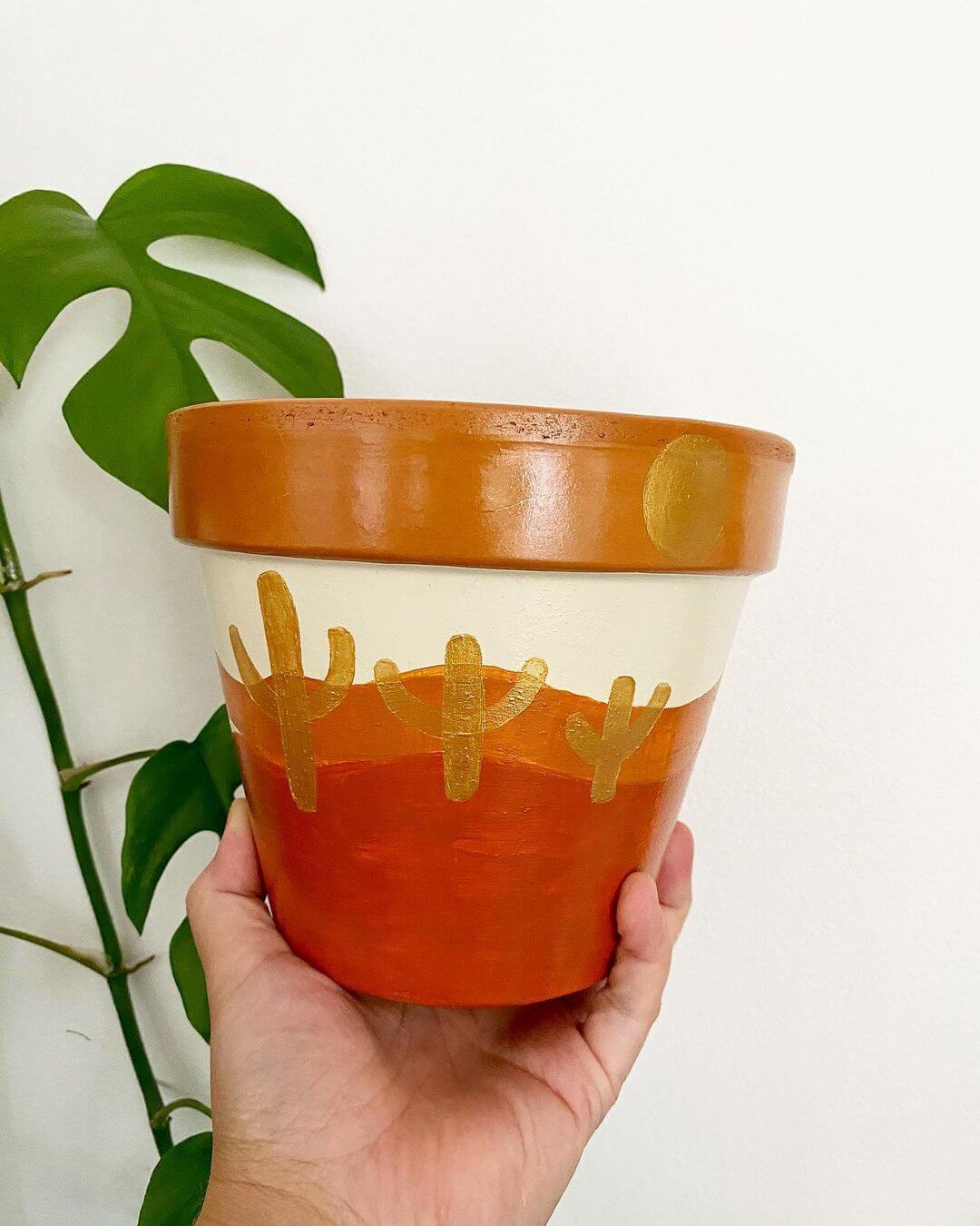 23 Easy And Beautifully Painted Pot Ideas