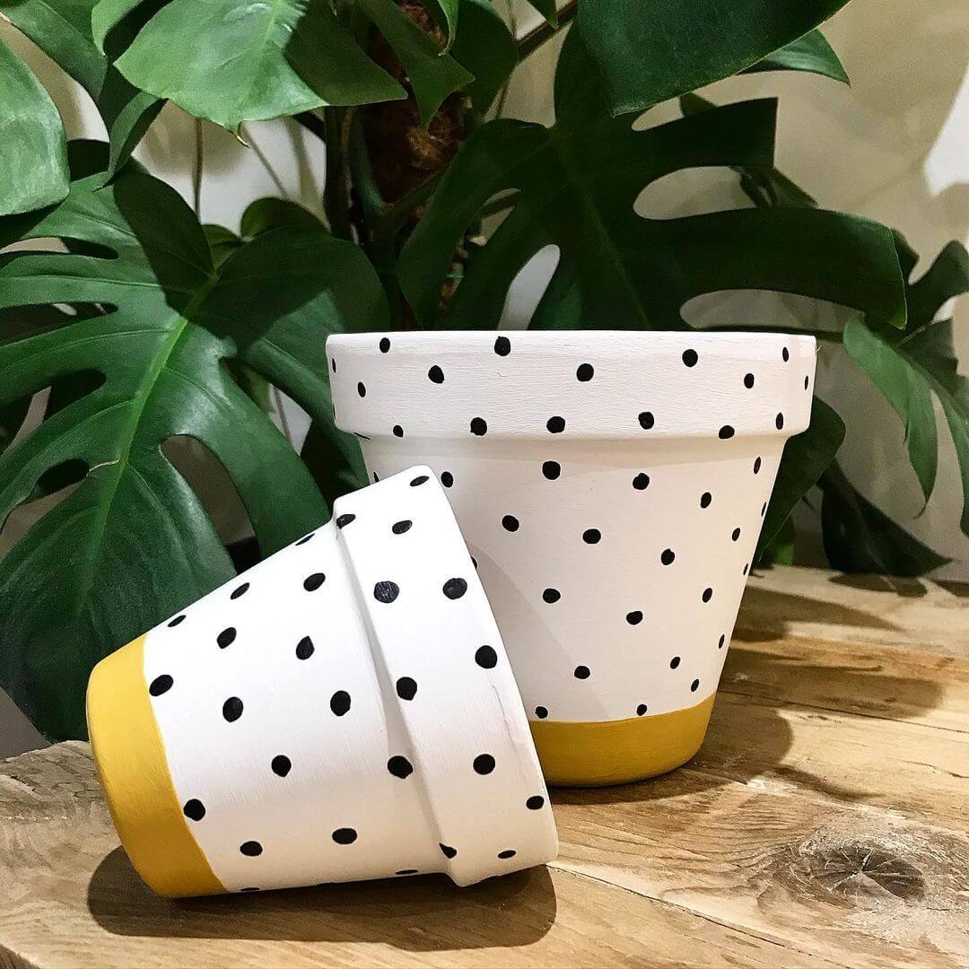 23 Easy And Beautifully Painted Pot Ideas