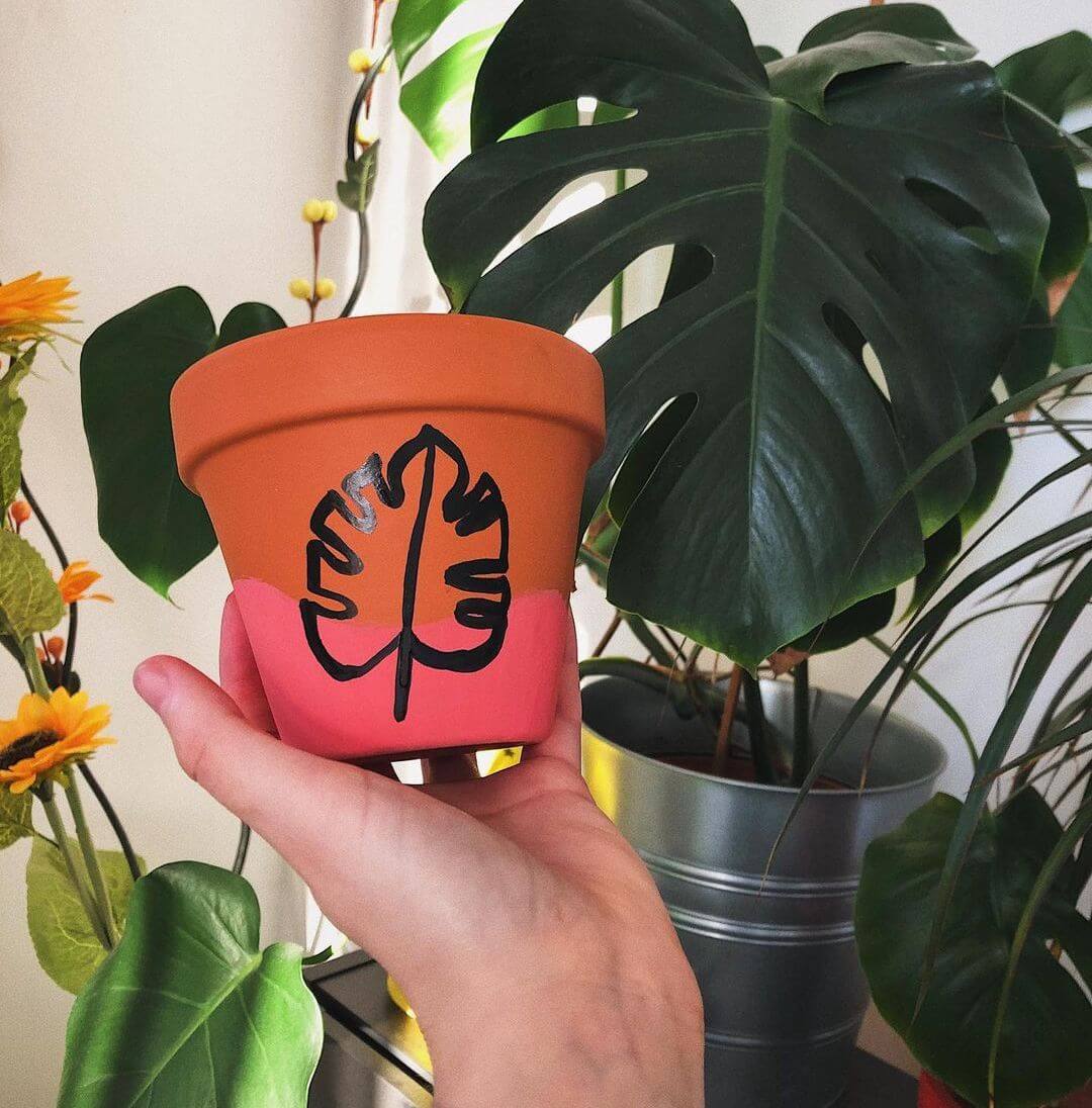 23 Easy And Beautifully Painted Pot Ideas