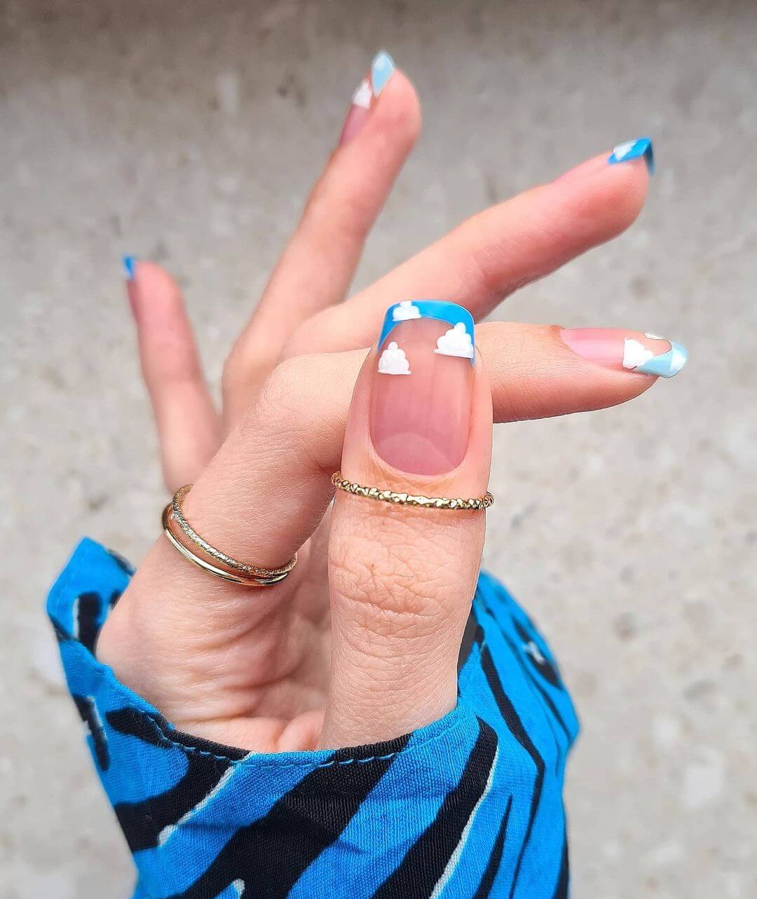 35 Modern And Creative Designs For French Nail Art