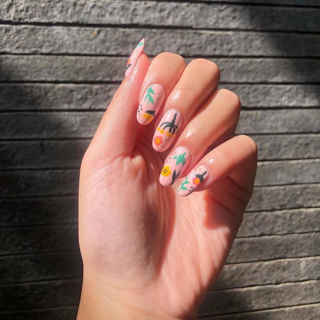 33 The Most Beautiful Flower Nails For Your Next Manicure