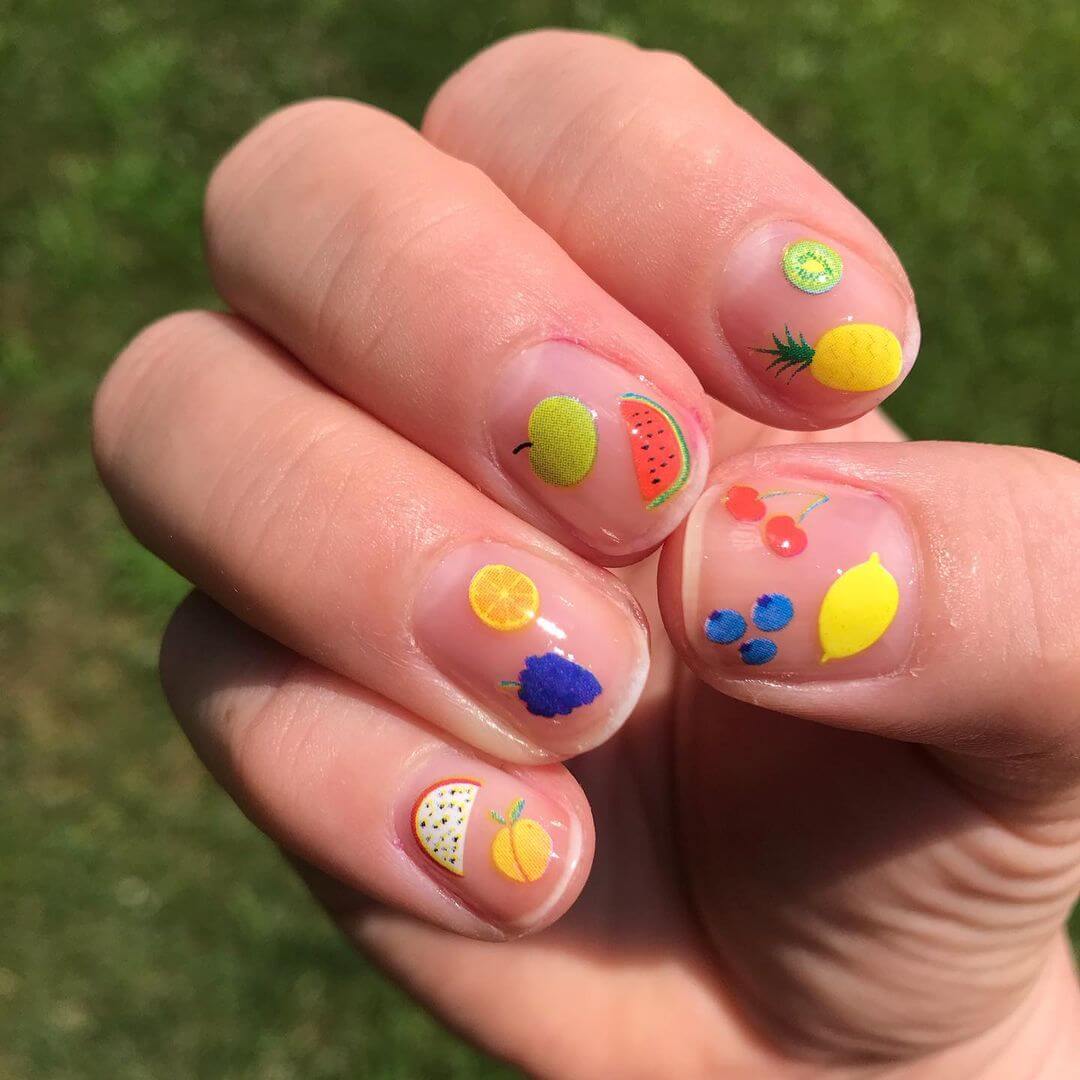 16 Creative & Fun Fruit Nail Art Ideas
