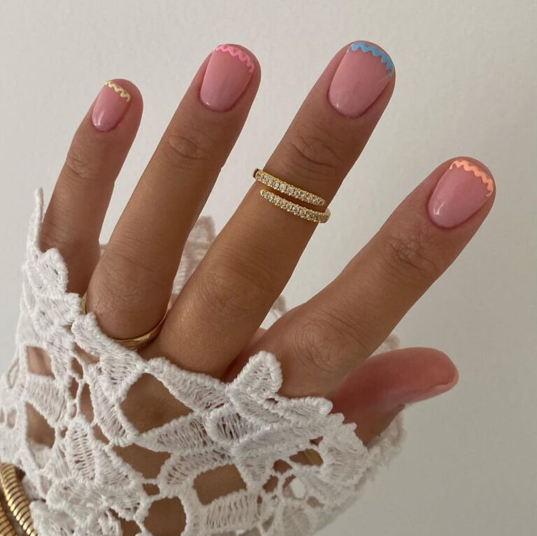 30 Trendy Negative Space Nail Art Ideas