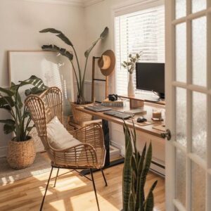 19 Chic Boho Office Decor Ideas – IdeasDonuts