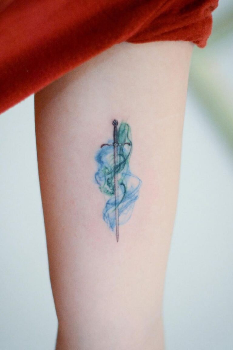 32+ Brilliant Small Colorful Tattoo Ideas