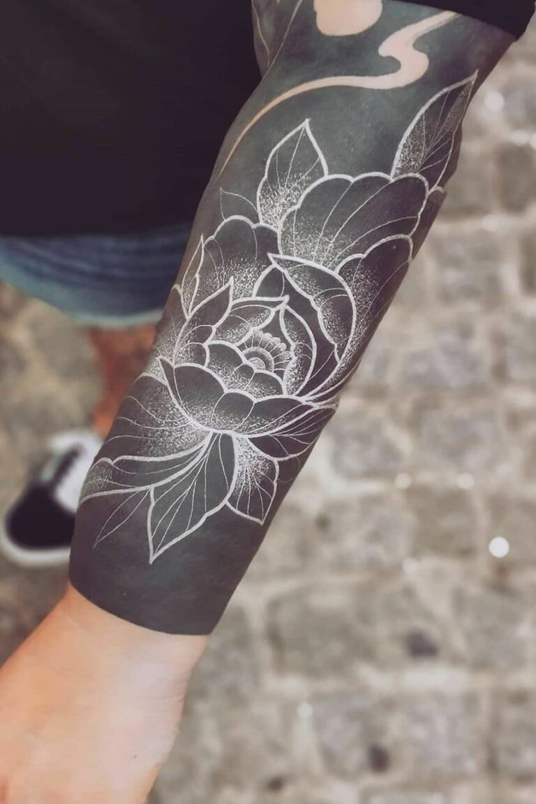 25 Attractive White Tattoo Designs