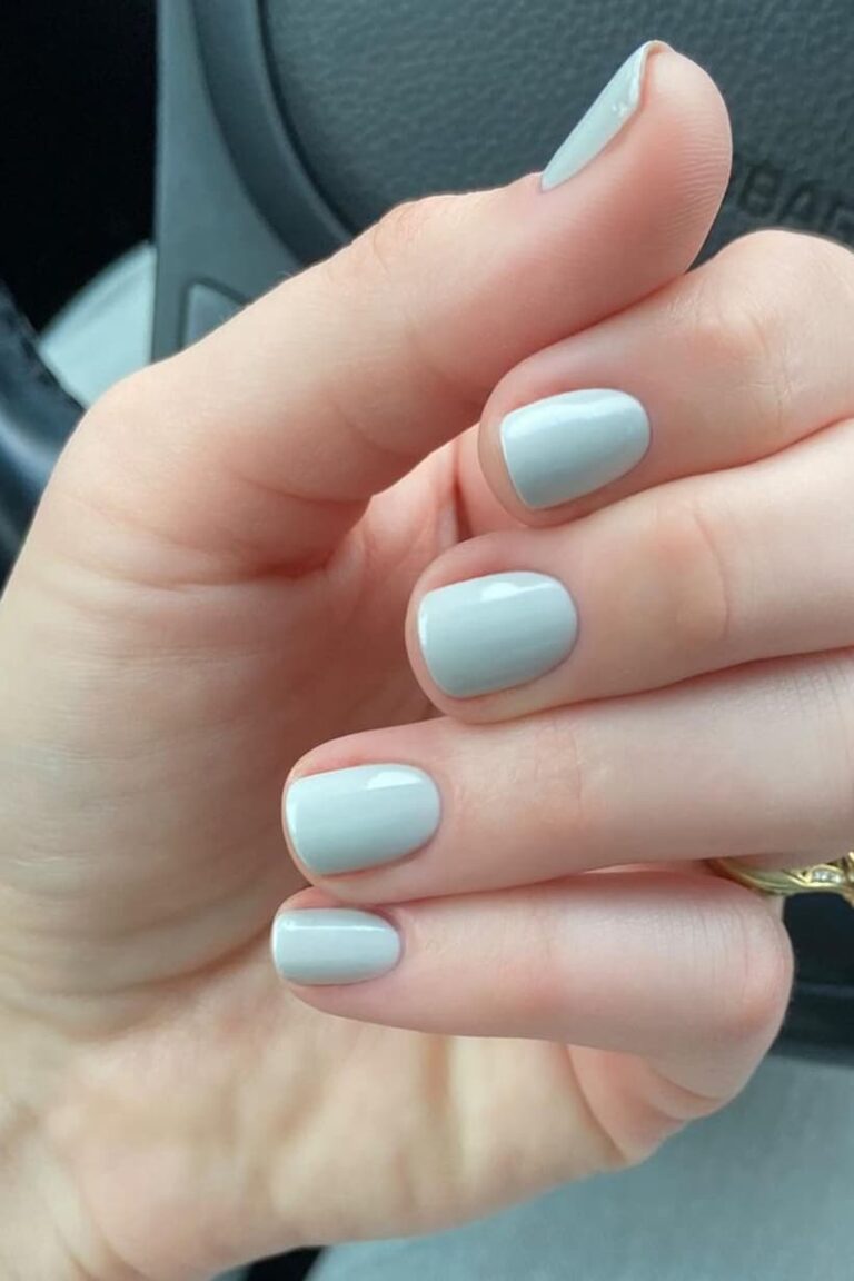 28 Chic Gray Nail Designs