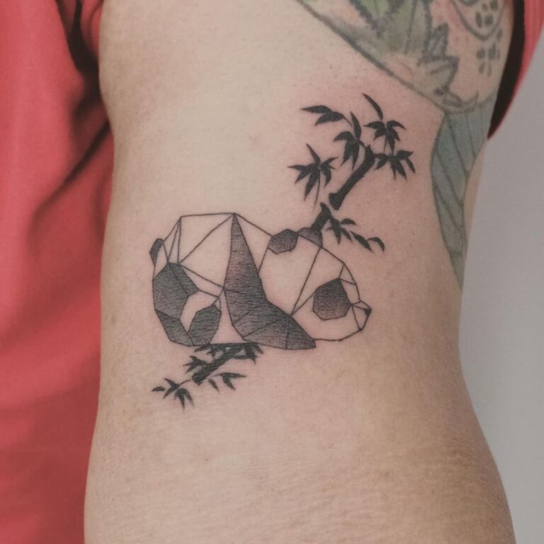 23 Lovely Panda Tattoo Designs