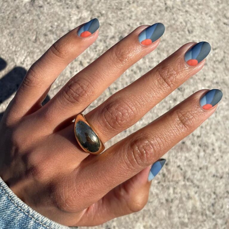 28 Unique and Simple Boho Nail Art Designs