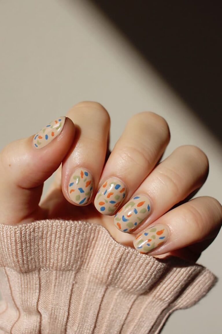 28 Unique and Simple Boho Nail Art Designs