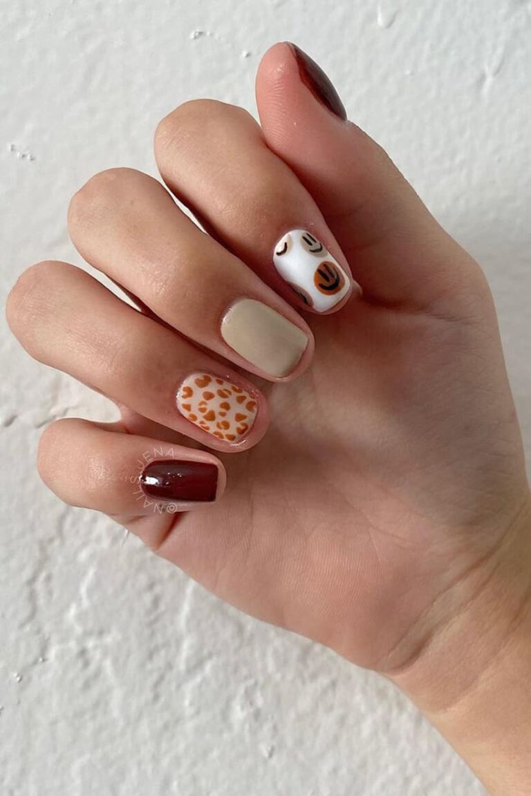 28 Unique and Simple Boho Nail Art Designs