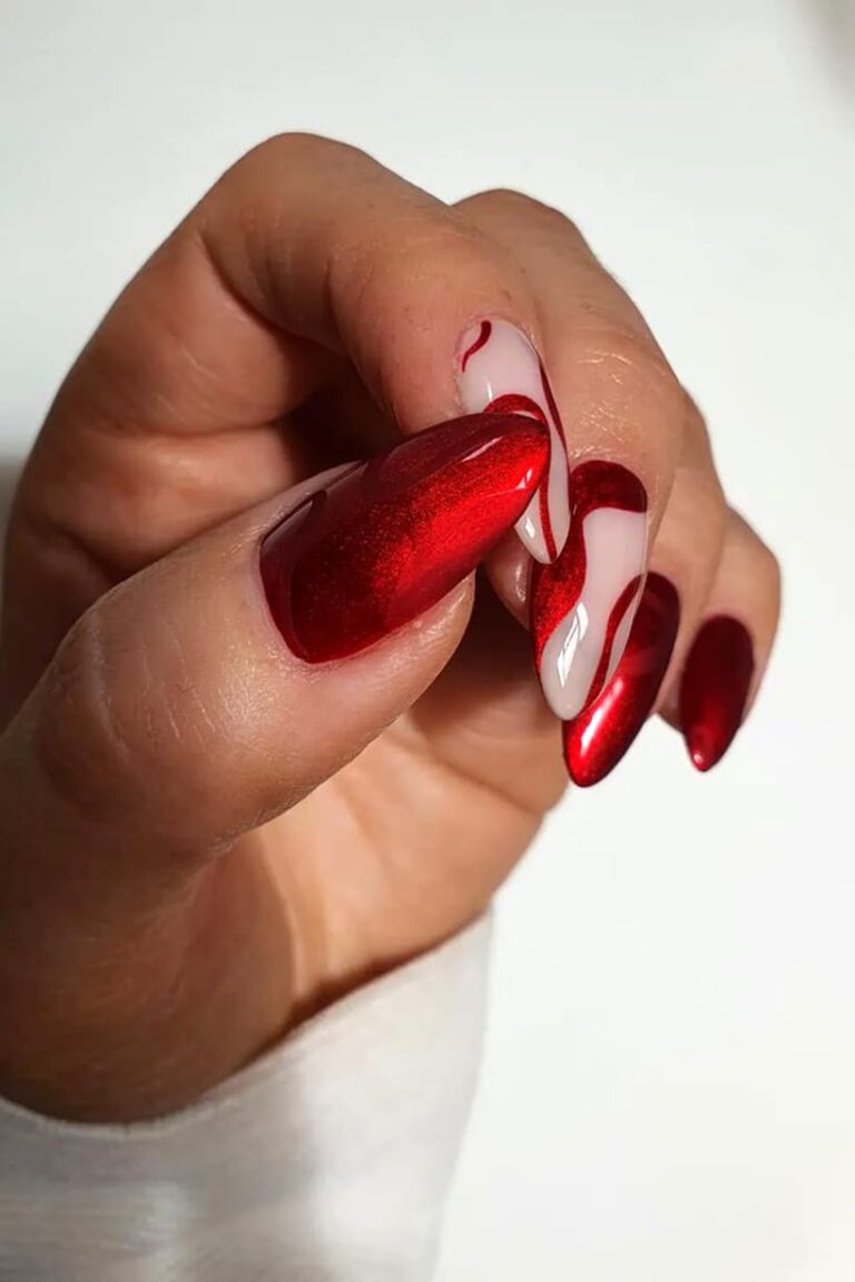 26 Red Nail Art Designs That Capture Your Heart