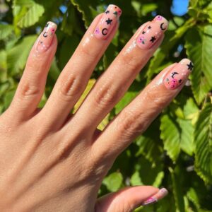 22 Best Moon Nail Art Designs