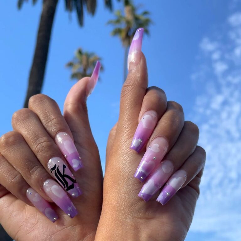20 Letter Nail Designs That Look Special and Personal