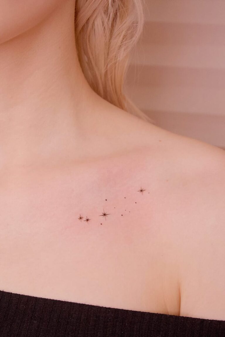 35 Hot Small Star Tattoo Design Ideas