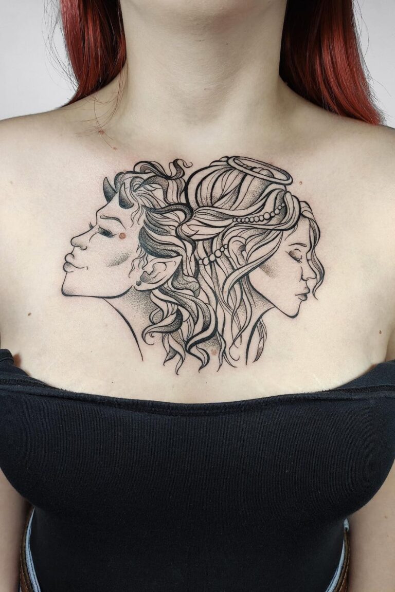 20 Stunning Gemini Tattoo Ideas