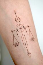 22 Trending Libra Tattoo Design Ideas