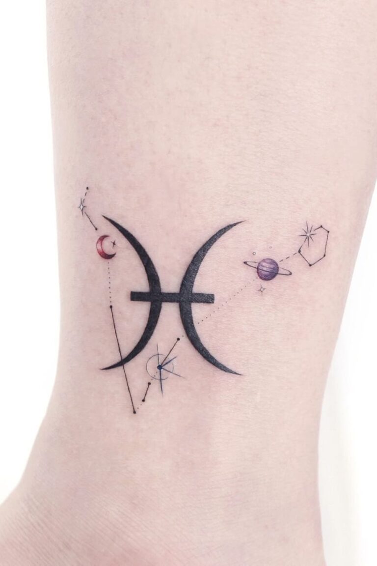 22 Amazing Pisces Tattoo Ideas