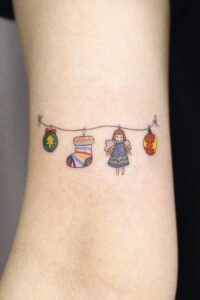 20 Popular Christmas Tattoo Ideas and Designs