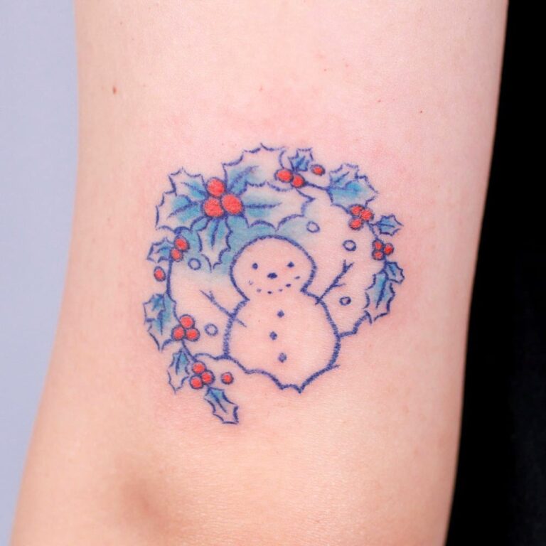 20 Popular Christmas Tattoo Ideas and Designs