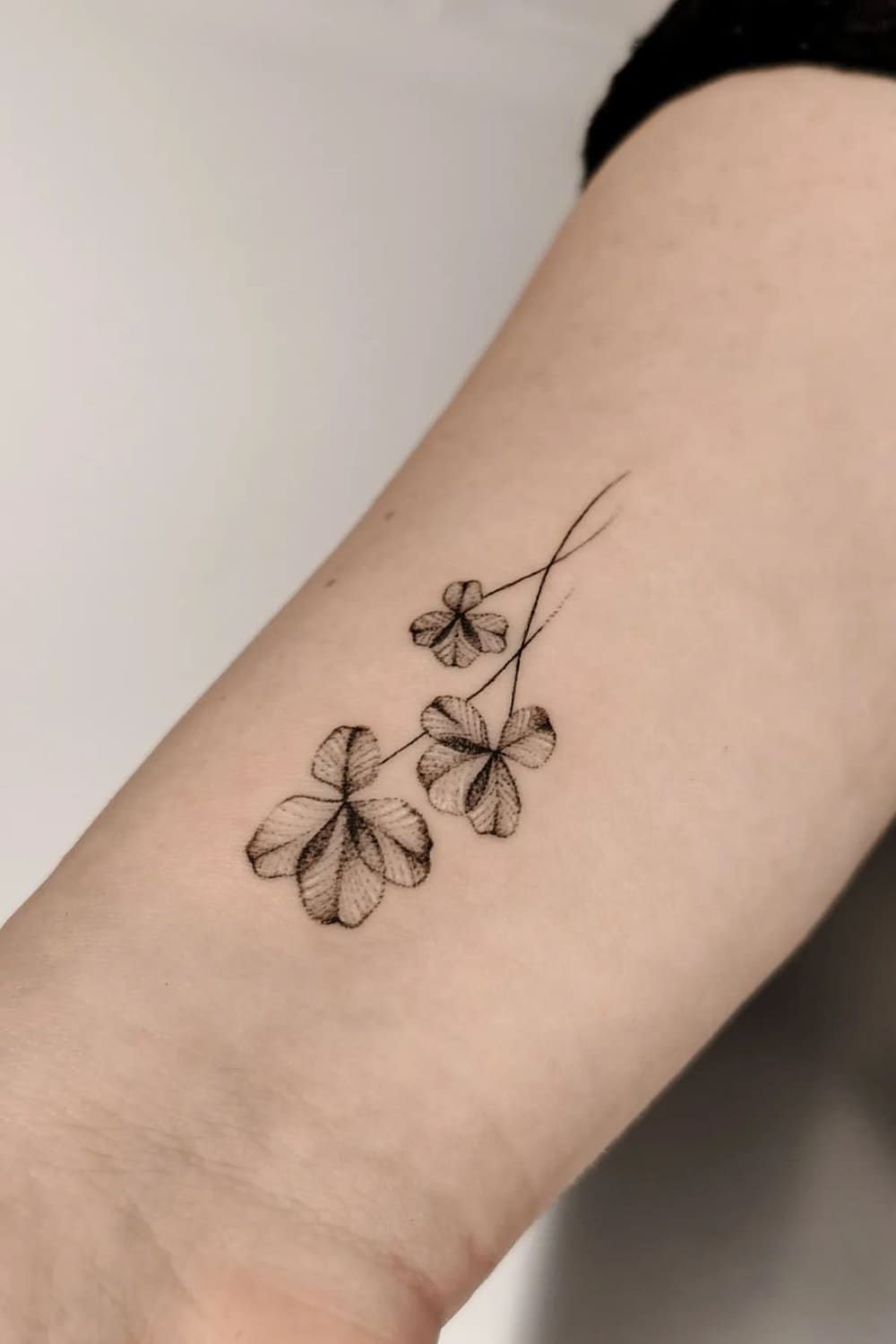 30 Amazing Four Leaf Clover Tattoo Ideas