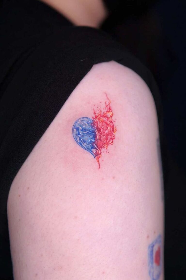 35 Stunning Small Heart Tattoo Ideas