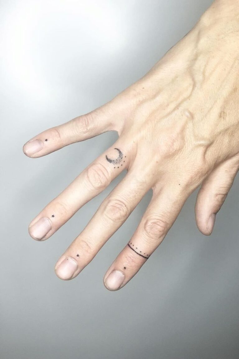 38 Amazing Small Sun and Moon Tattoo Ideas