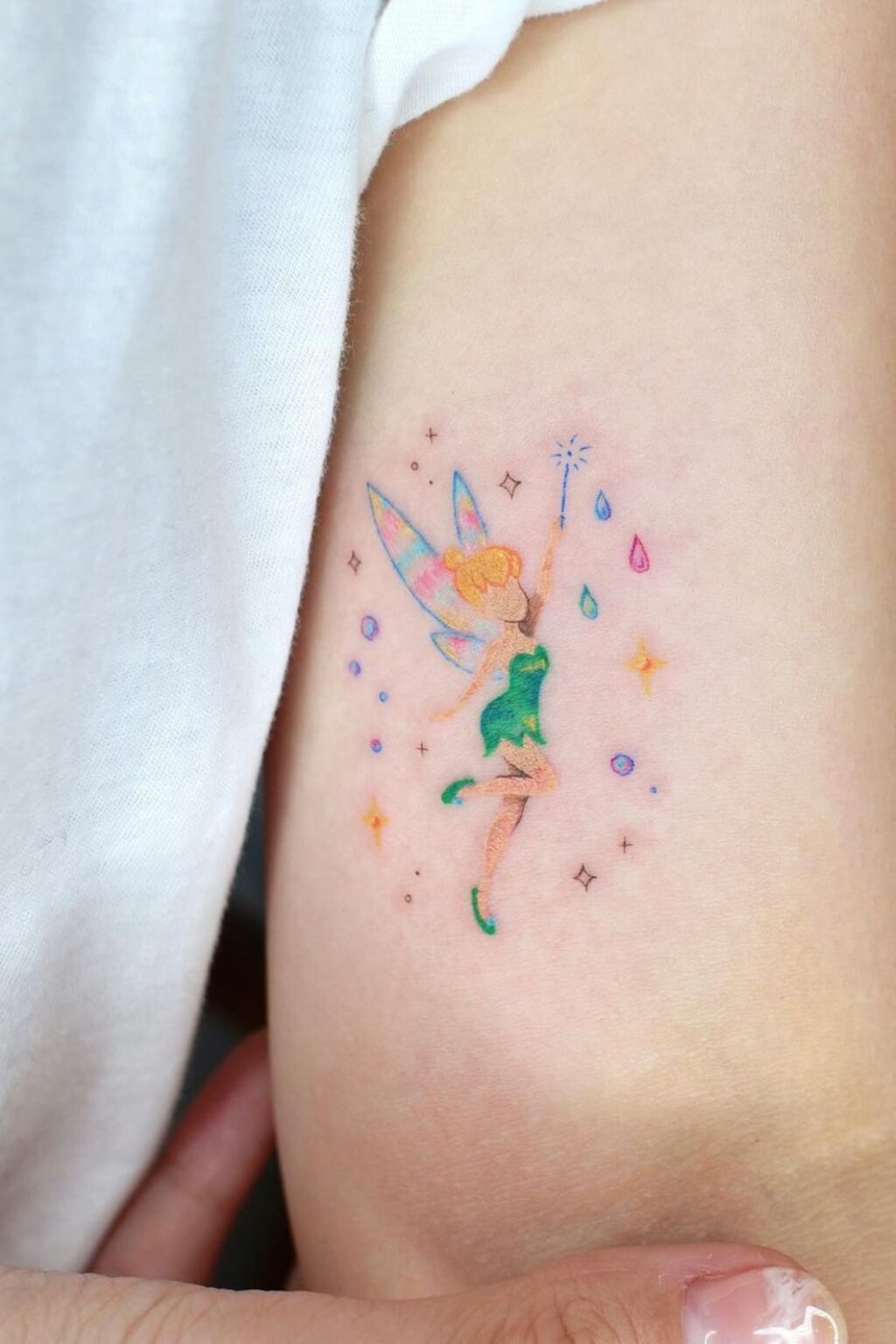 28 Hottest Tinker Bell Tattoo Ideas and Designs