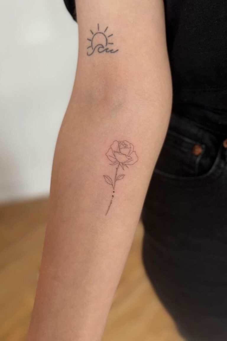 30+ Popular Semicolon Tattoo Ideas