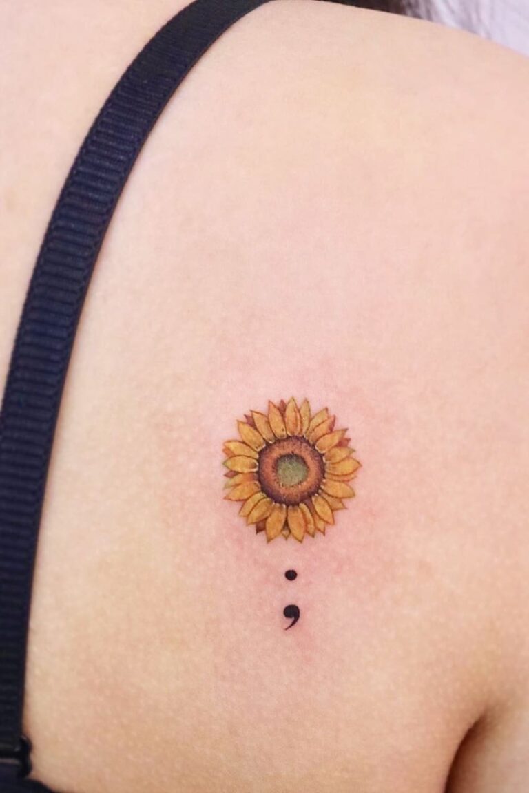 30+ Popular Semicolon Tattoo Ideas