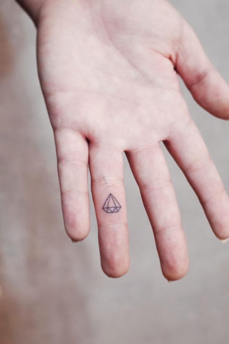 55 Unique Small Finger Tattoo Ideas
