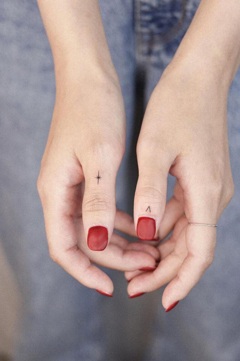 55 Unique Small Finger Tattoo Ideas