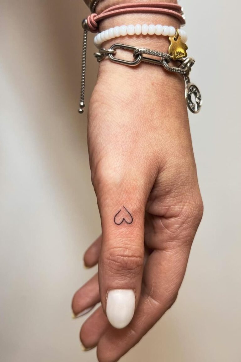 55 Unique Small Finger Tattoo Ideas
