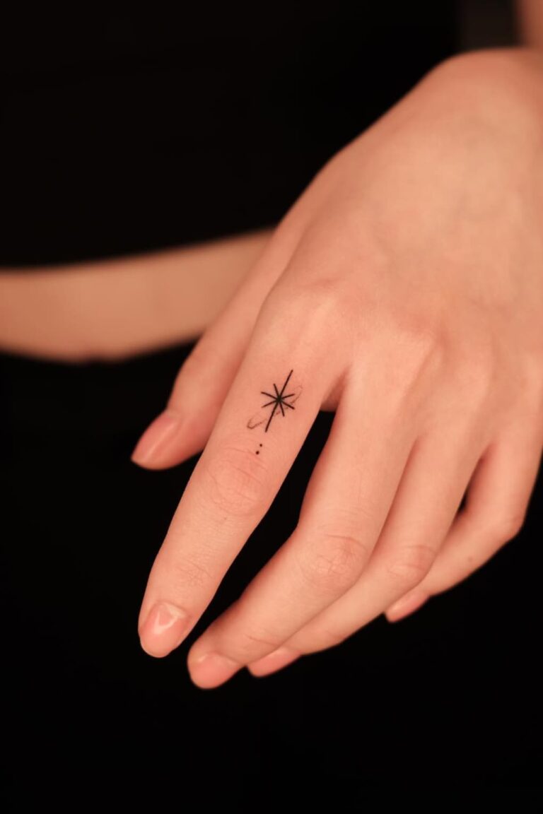 55 Unique Small Finger Tattoo Ideas