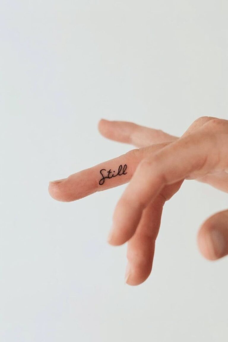 55 Unique Small Finger Tattoo Ideas
