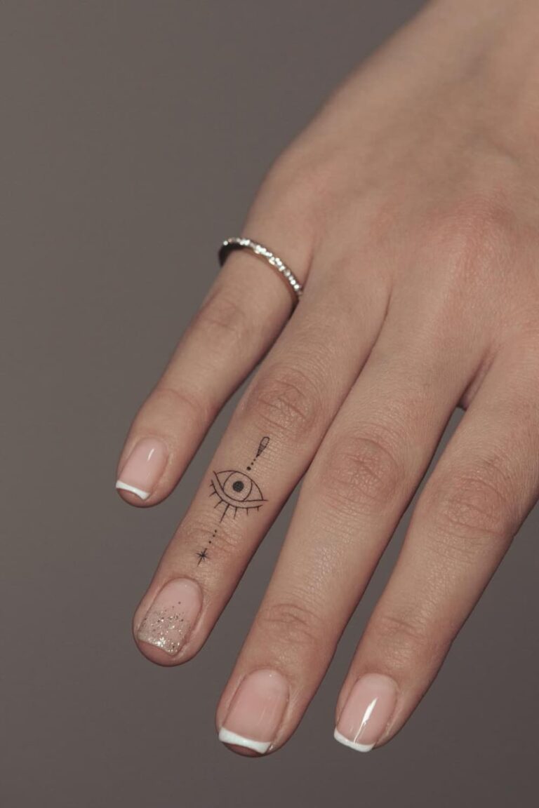 55 Unique Small Finger Tattoo Ideas