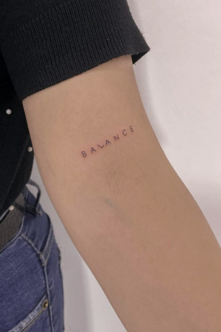 50 Amazing One Word Tattoo Ideas