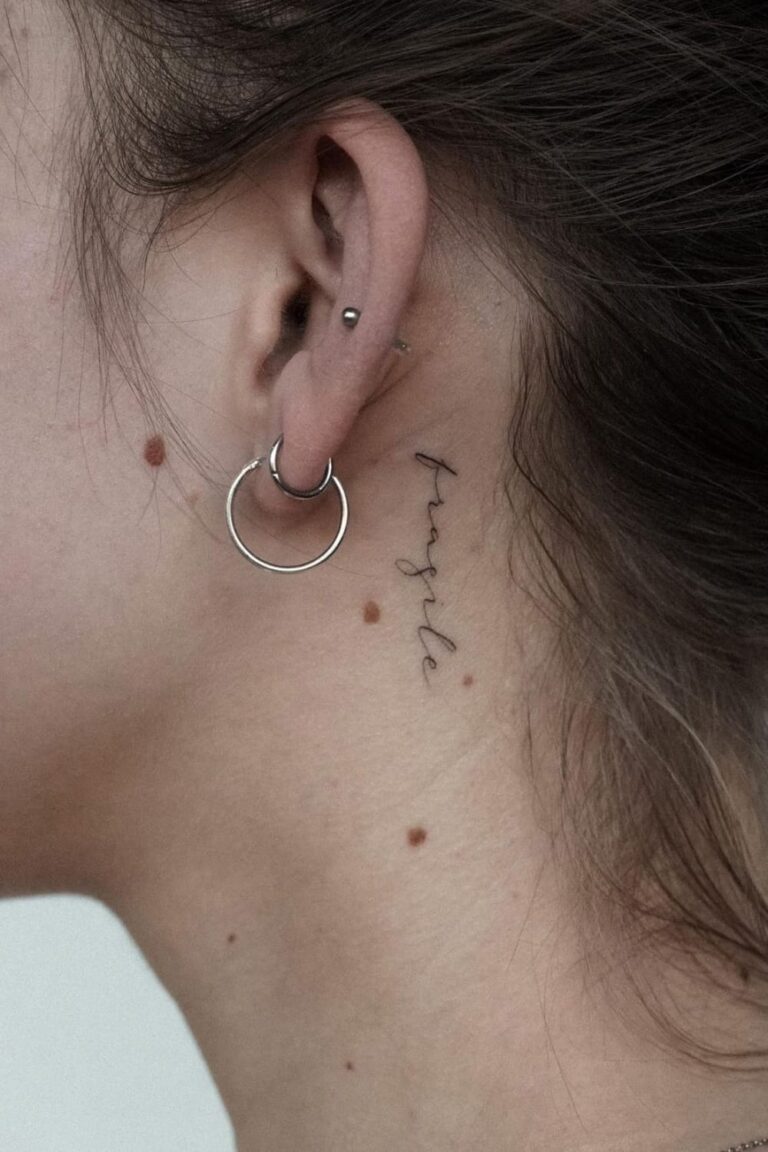 50 Amazing One Word Tattoo Ideas