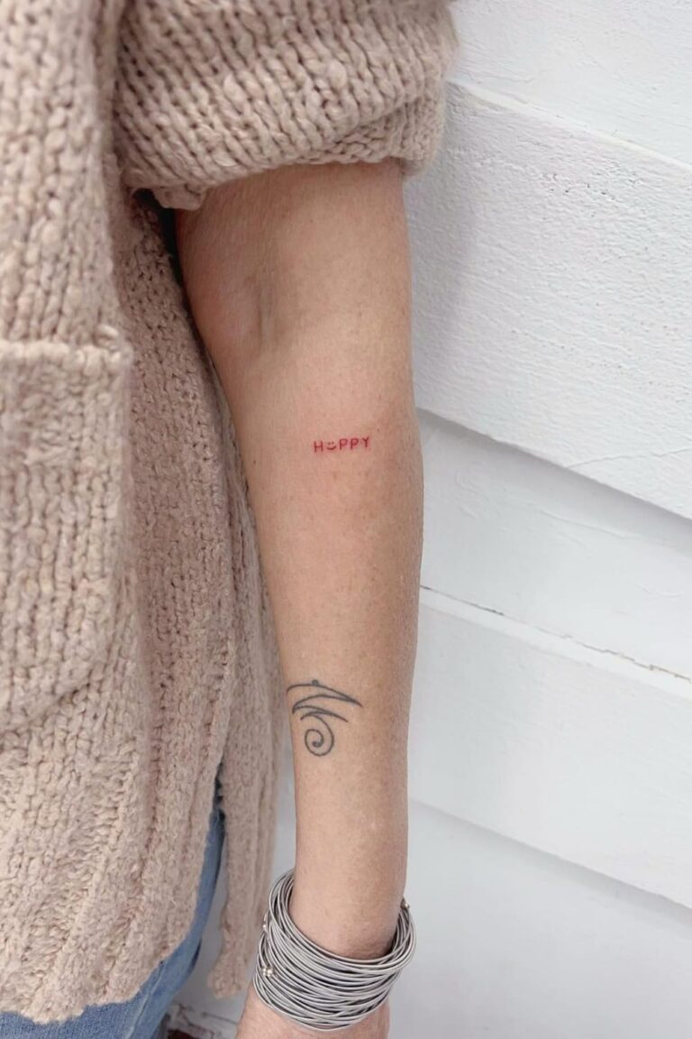 50 Amazing One Word Tattoo Ideas