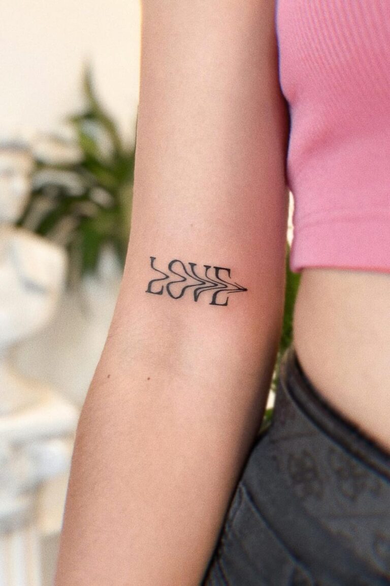 50 Amazing One Word Tattoo Ideas