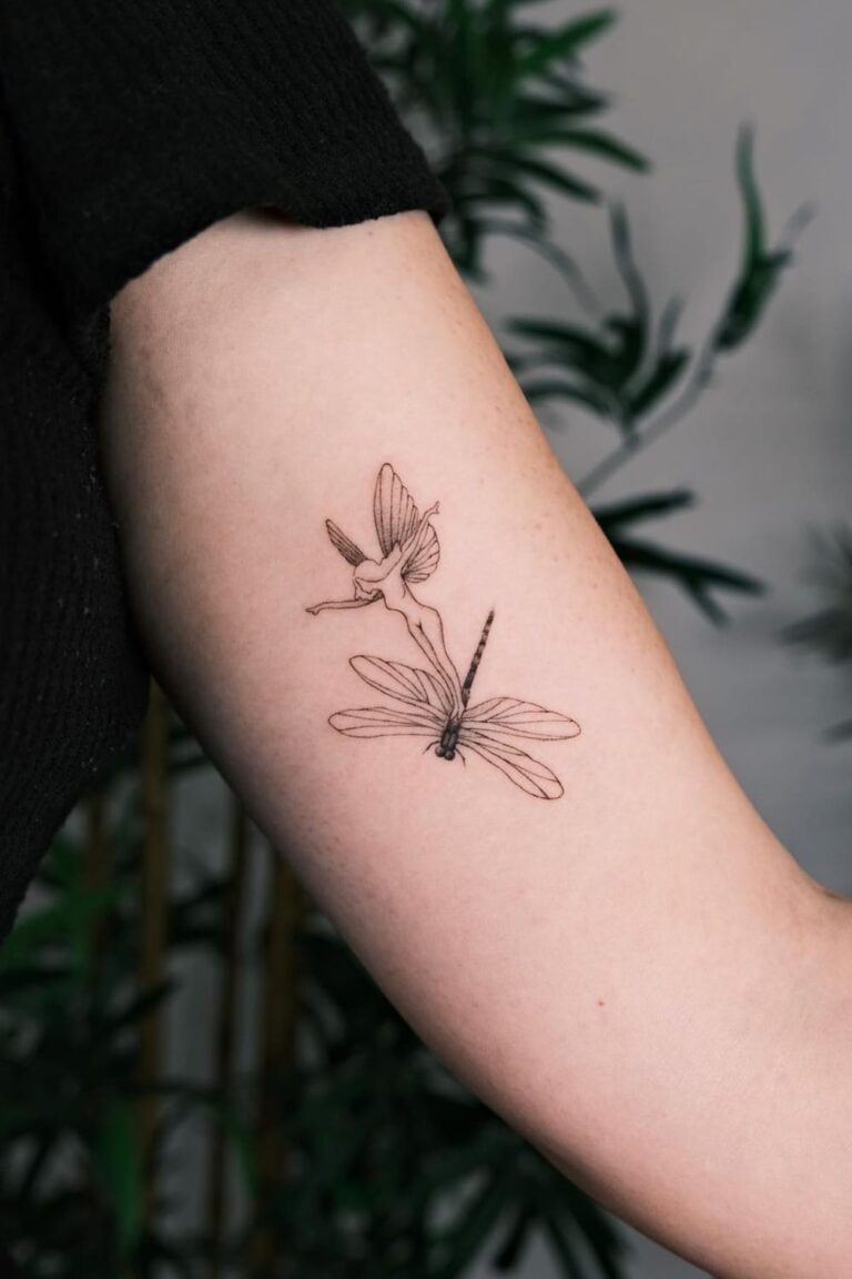 40 Awesome Dragonfly Tattoo Design Ideas