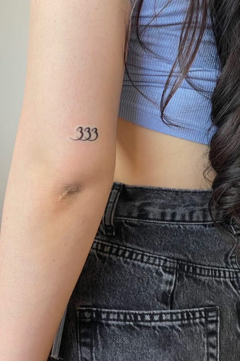 Popular 333 Tattoos: Ideas and Meanings