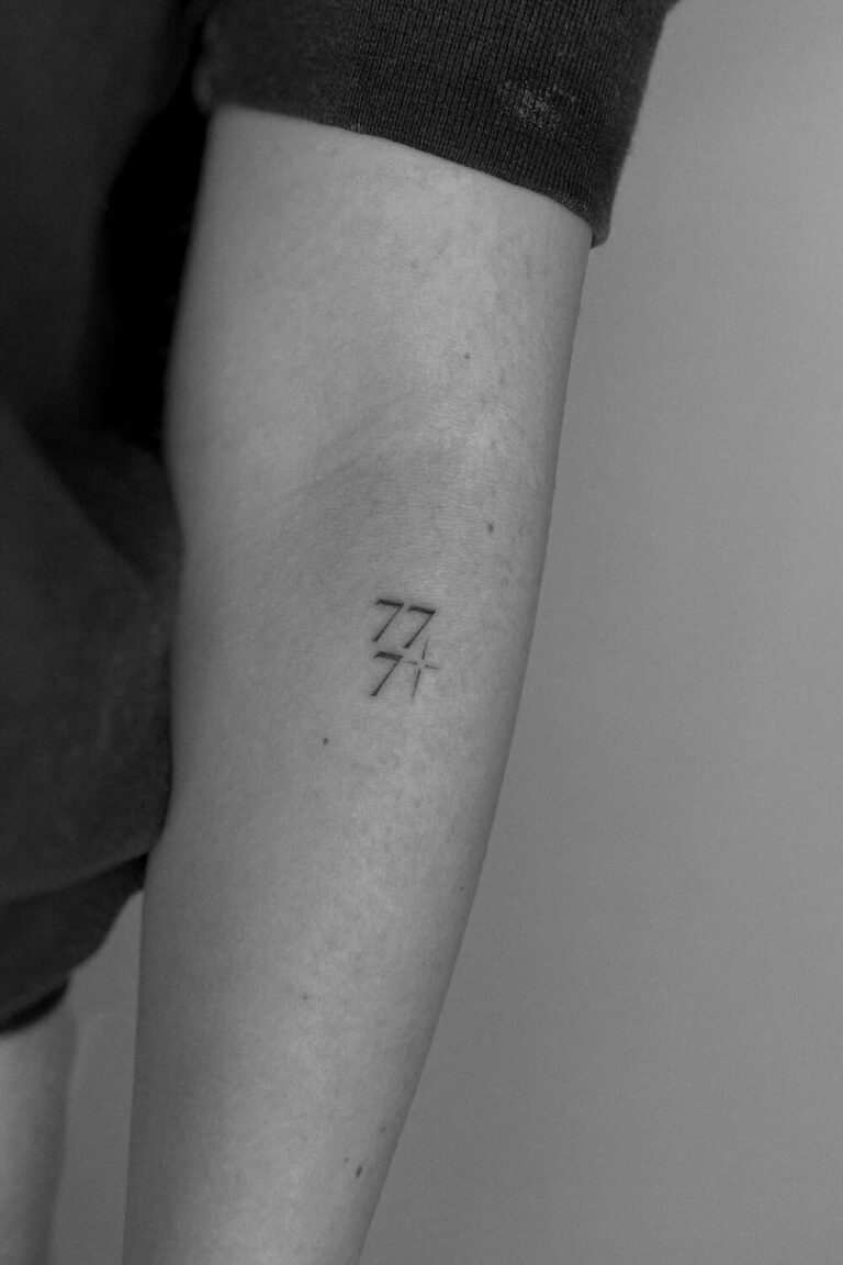 777 Tattoo: Exploring the Charm of Triple Sevens